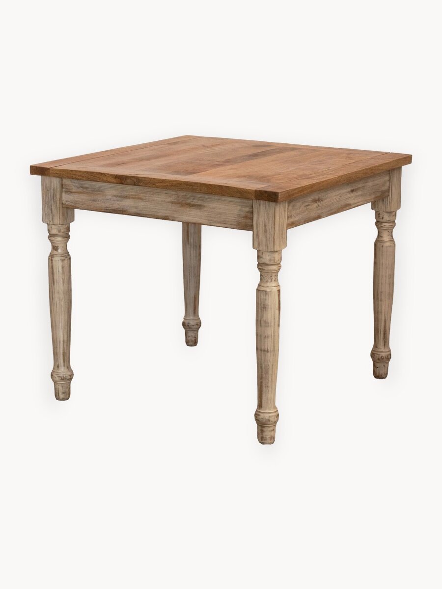 Обеденный стол из массива, санат Патина