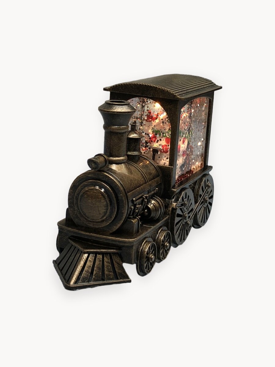 Светильник Tiko "Новогодний фонарь", с подсветкой, музыкальный, с эффектом падающего снега