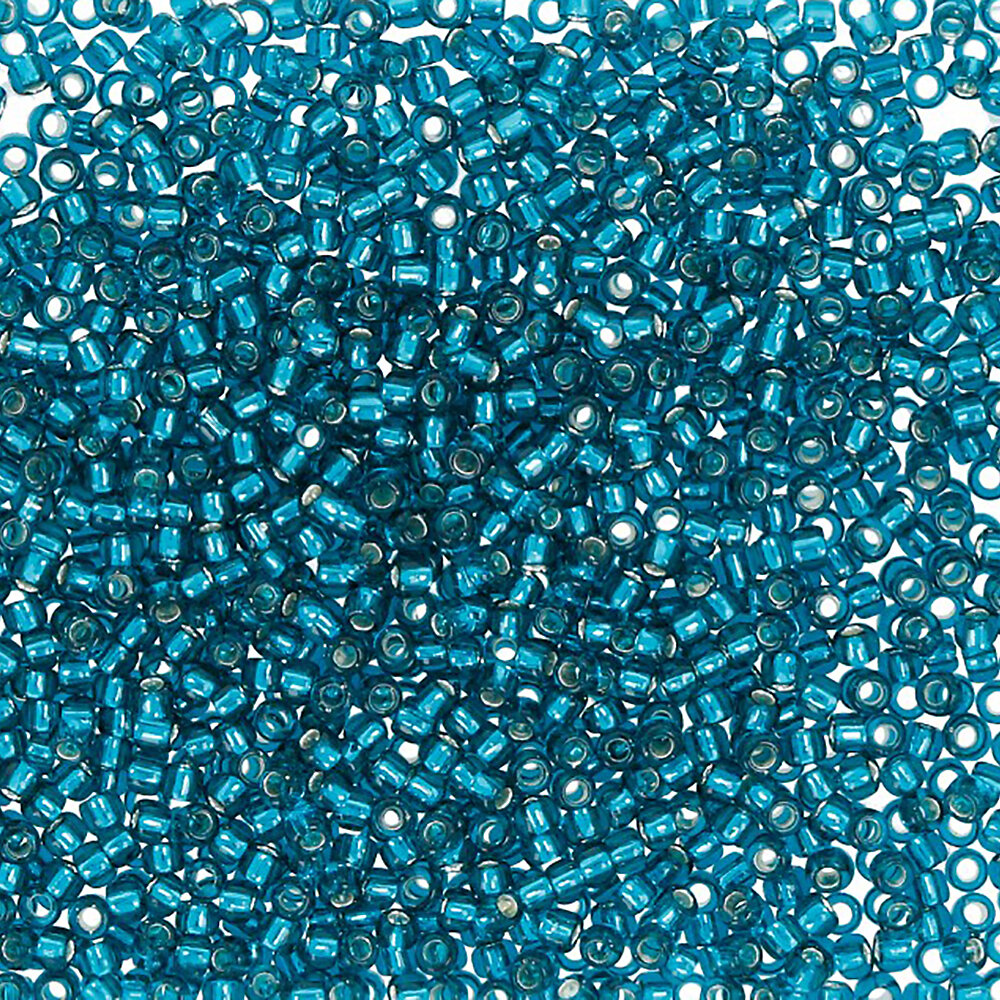 Бисер Япония "TOHO" 15/0 круглый 2 1.5 мм 5 х 5 г №0027BD морская волна