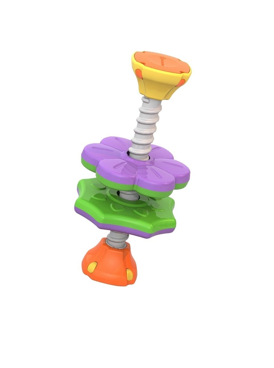 Погремушка Пирамидка-перевертыш для малышей