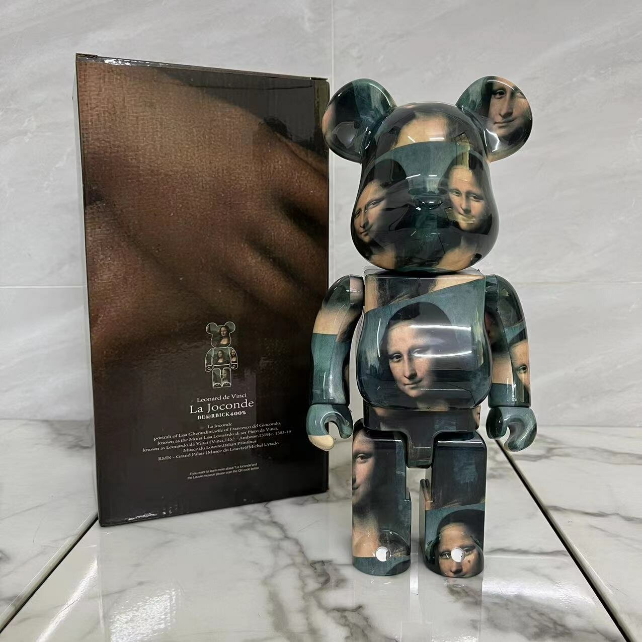 Фигурка Bearbrick Mona Lisa