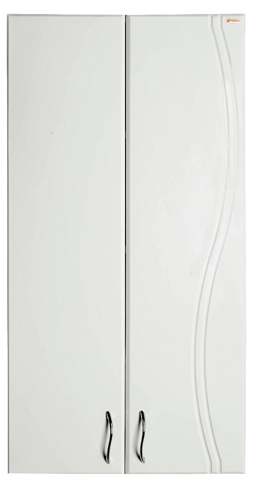 Шкаф навесной для ванной Универсал, 46х20.5х80 см, цвет белый, Bestex