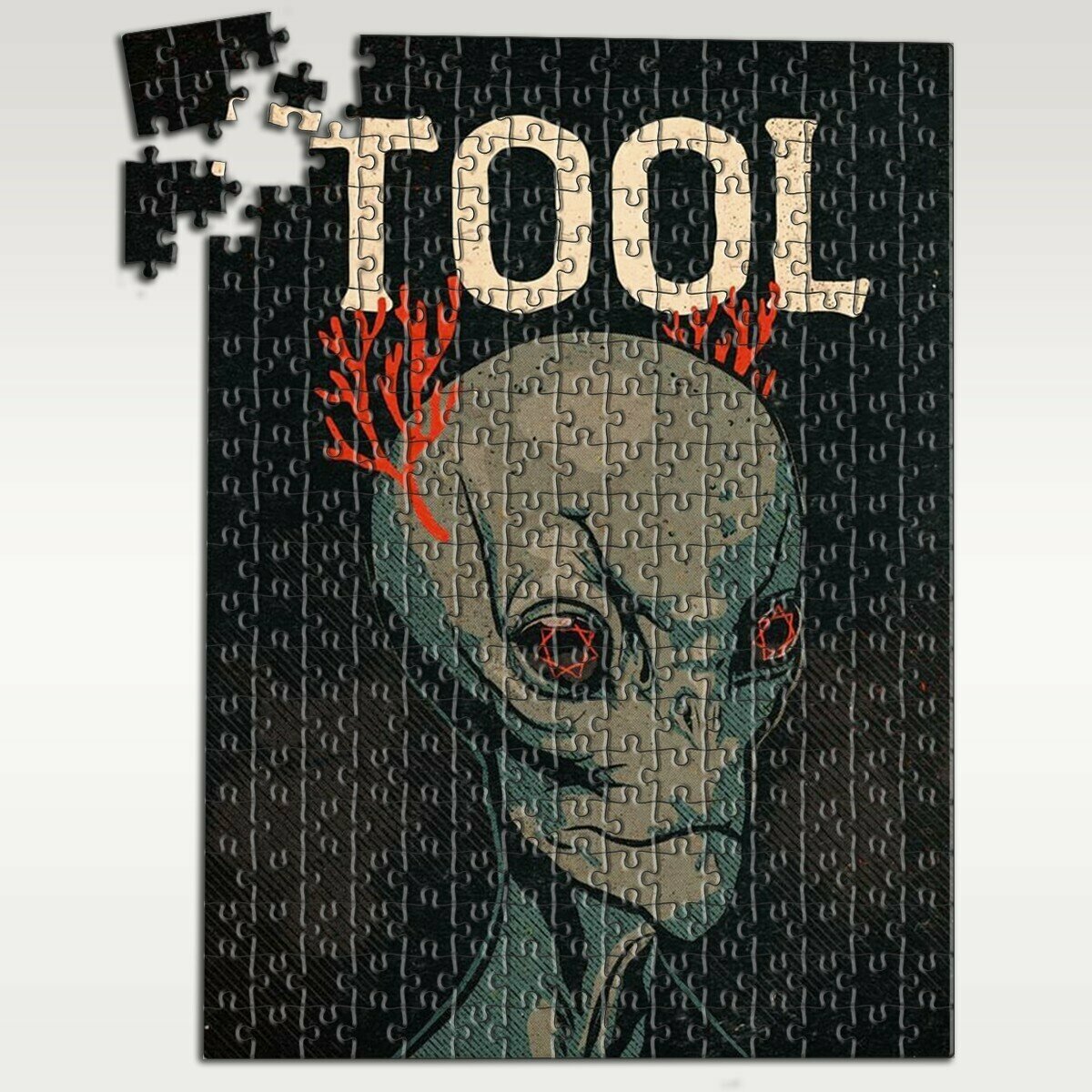 Пазл картонный А3: модель tool - 114 П