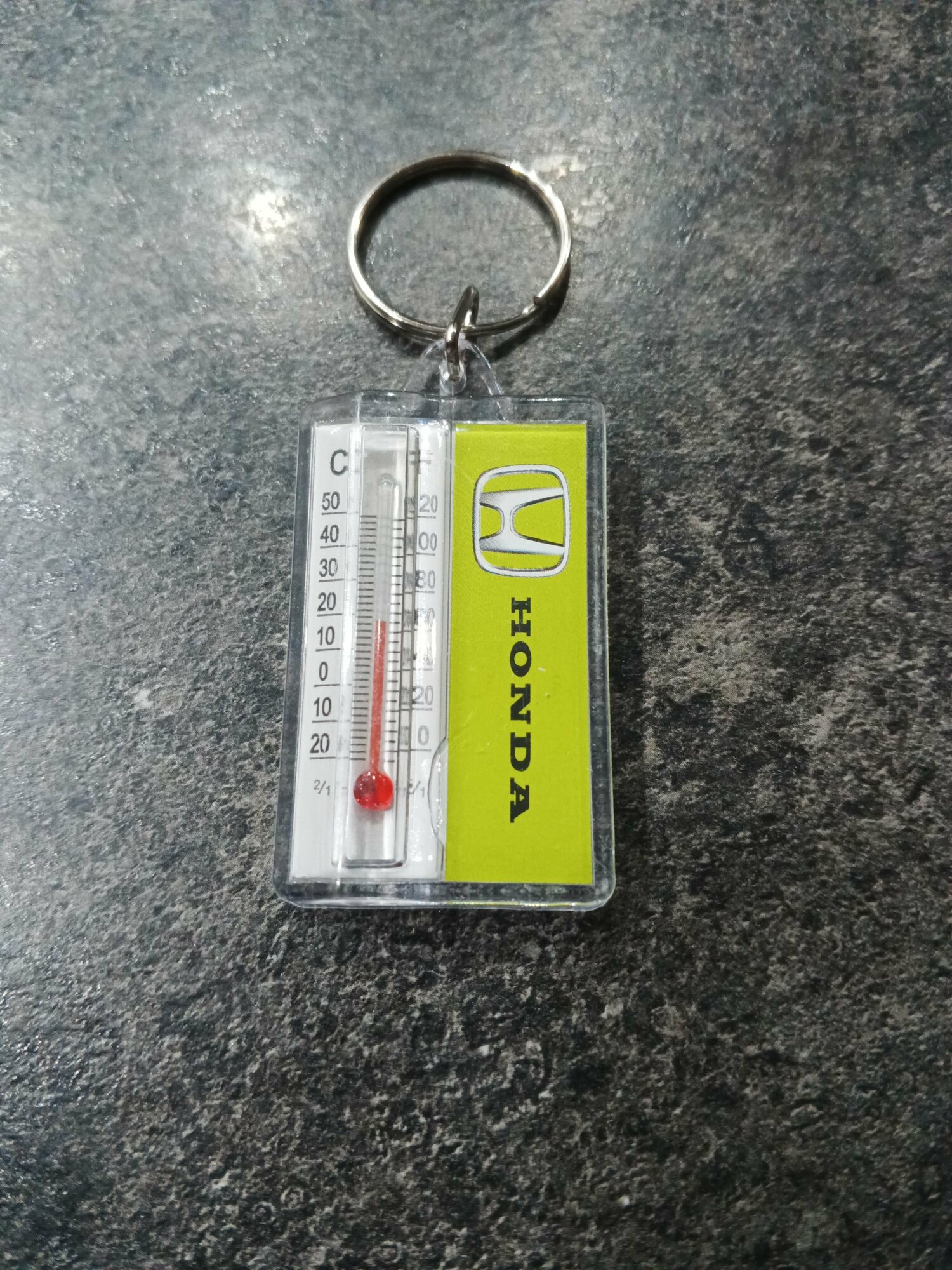 Брелок автомобильный Honda с термометром