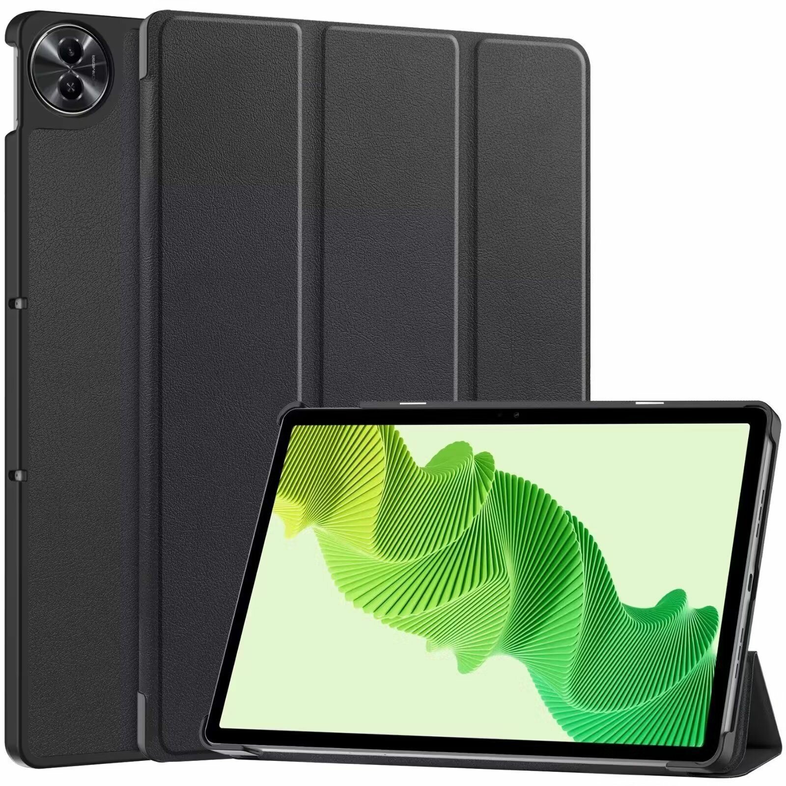 Чехол умный для планшета Realme Pad 2, 11.5 дюйма, 2023 года, черный