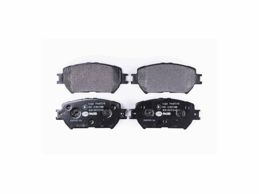 HELLA 8DB355010431 колодки тормозные дисковые