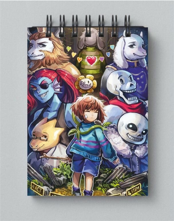 Блокнот Андертейл, Undertale №23, А5