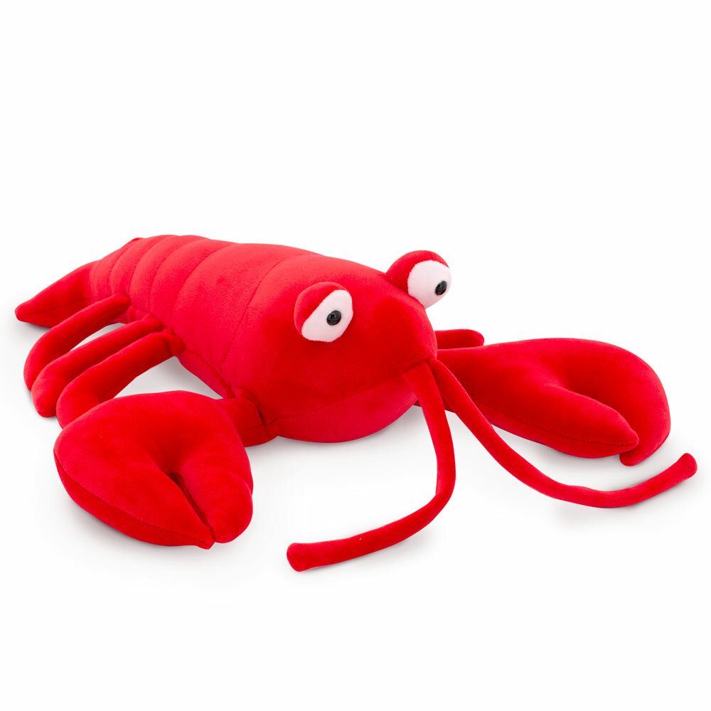Мягкая игрушка Orange Toys "Лобстер", искусственный мех, красный, 35 см — фото 1