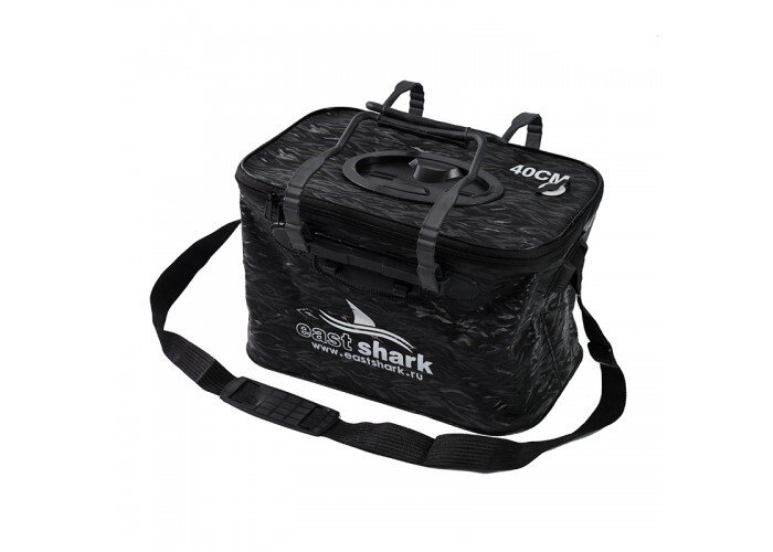 Кан / Мягкое ведро контейнер для живца 40*25 см