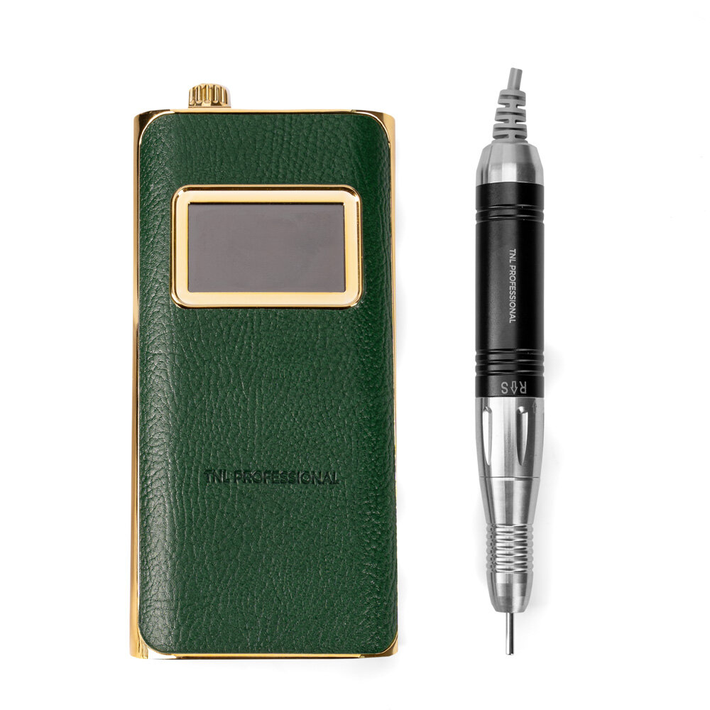 TNL машинка аппарат для маникюра И педикюра HIGH SPEED новое поколение моторов 35.000 об - изумрудный