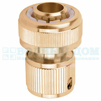 Коннектор латунный для шлангов 3/4' SM-HQC0413