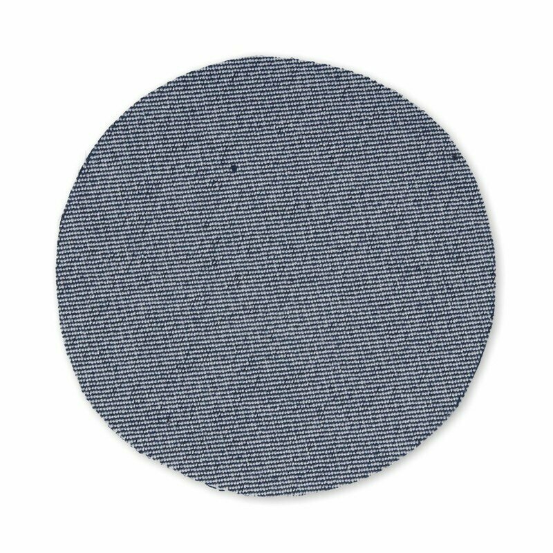 Термоаппликация BLITZ Термозаплатка "круг" №2 диам.9 см 2 шт 2-03-02 св. синий