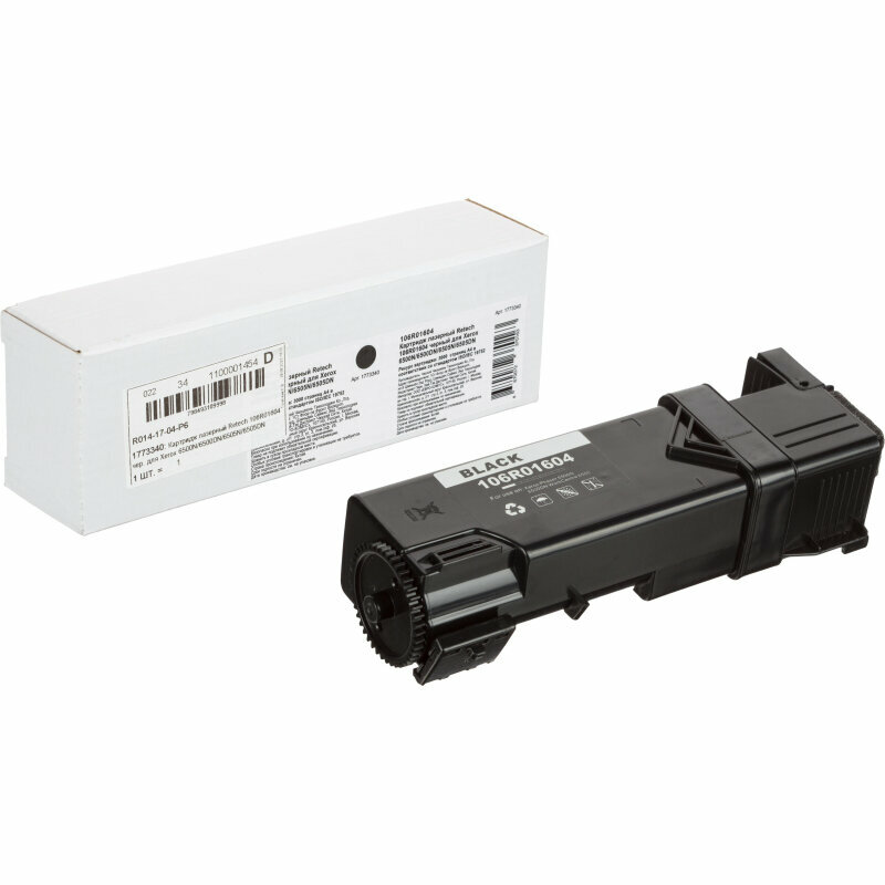 Картридж лазерный Retech 106R01604 чер. для Xerox 6500N/6500DN/6505N/6505DN, 1773340