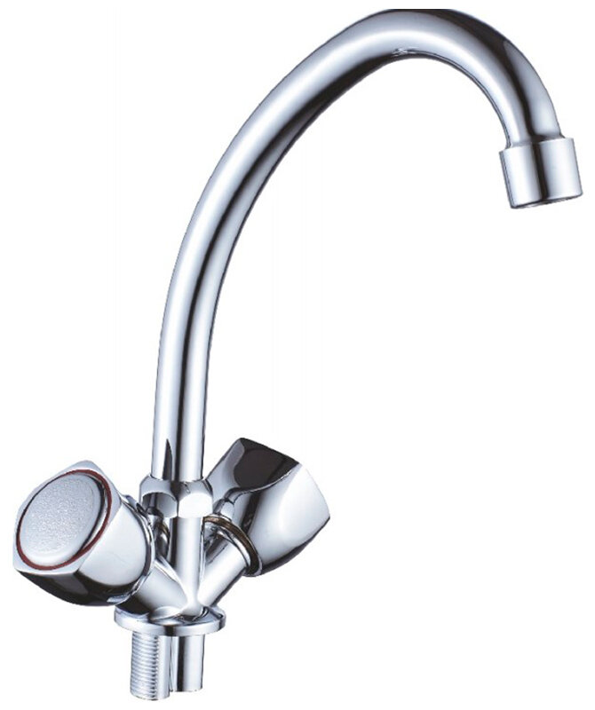 Кухонный смеситель Cron хром, (CN4009-2)