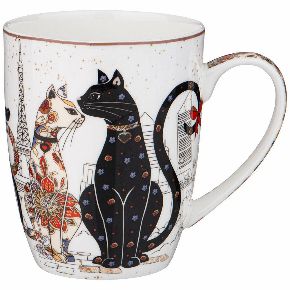 Кружка lefard парижские коты 400мл KSG-104-951