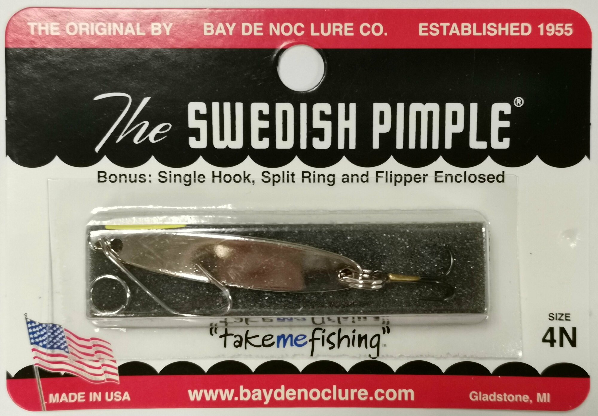 Блесна зимняя The Swedish Pimple 4