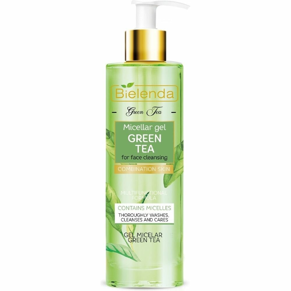 BIELENDA Мицеллярный гель для лица Green Tea Cleansing Micellar Gel