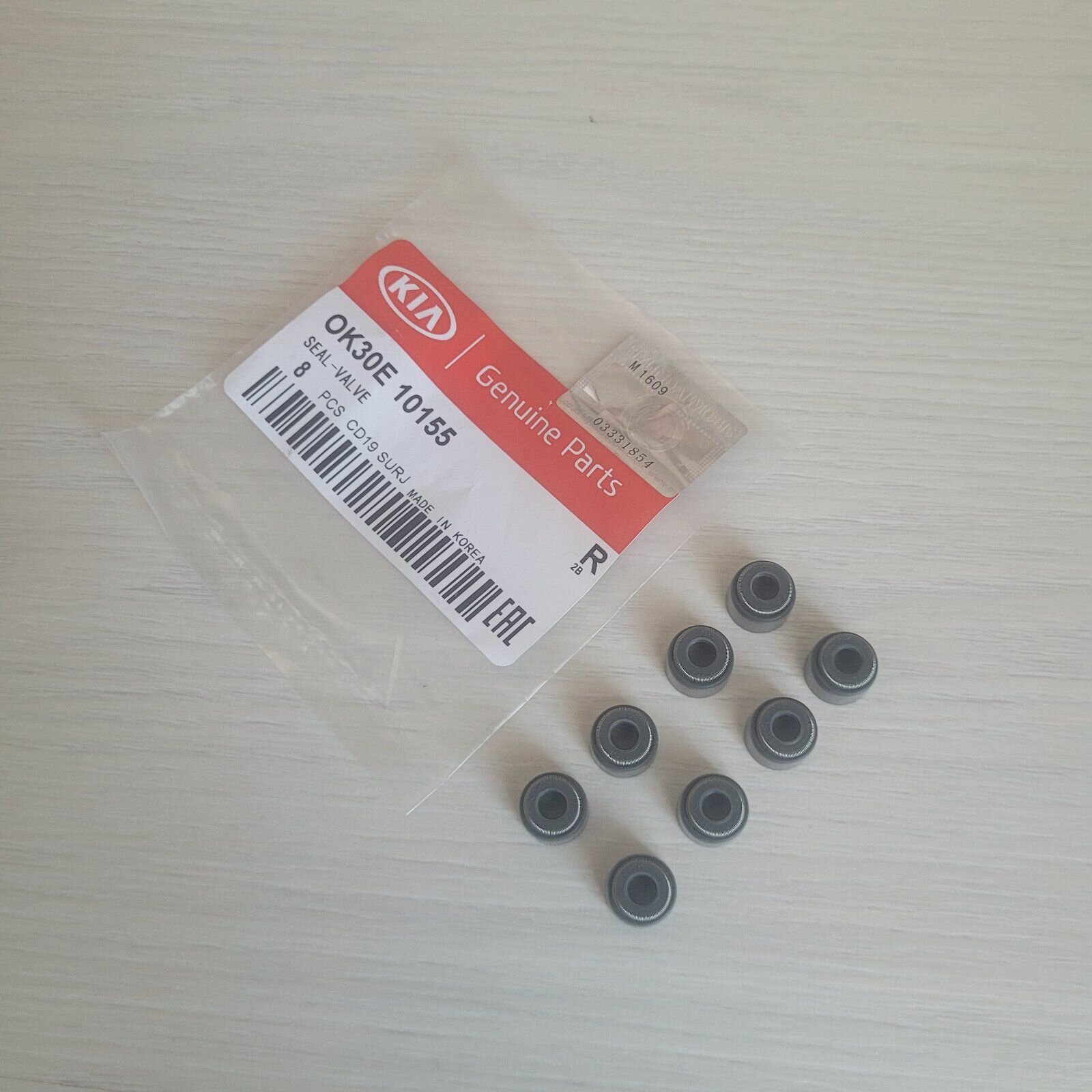 Оригинальные маслосьемные колпачки для Hyundai для Kia РИО, Спектра Carens Mentor Rio Shuma Spectra / 8шт