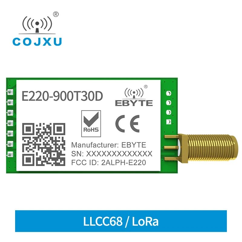 Cojxu E220-900T30D радиомодуль LoRa 868/915 МГц
