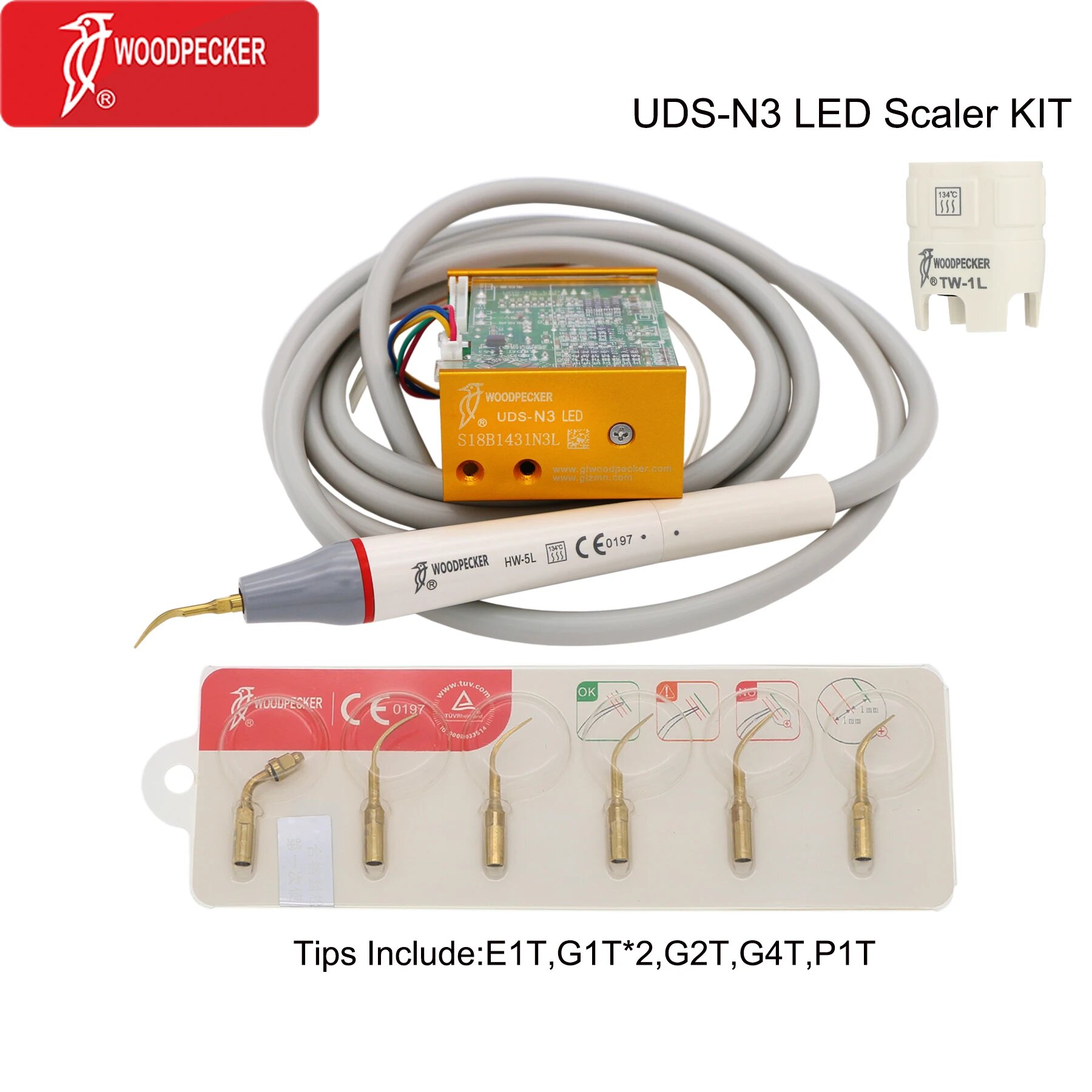 Woodpecker UDS-N3 LED Скалер комплект