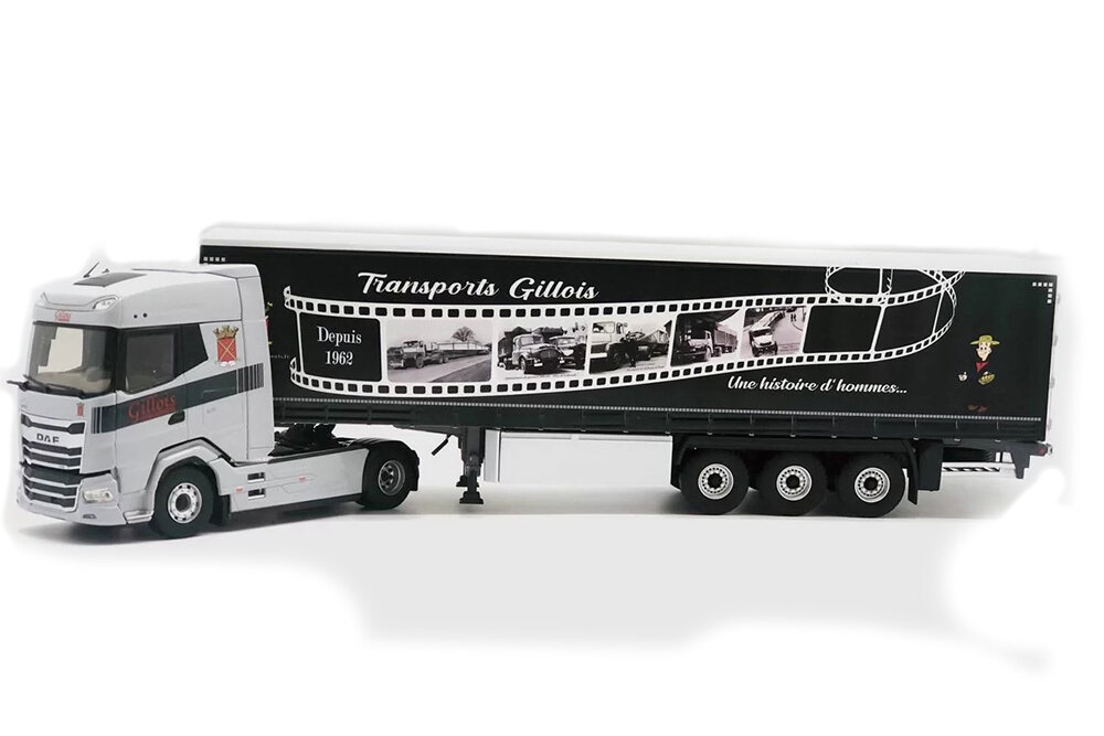 Модель коллекционная ELIGOR Daf xg 530 с полуприцепом "transports gillois" 2024
