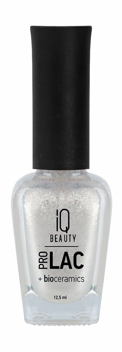 IQ BEAUTY Лак для ногтей с биокерамикой Nail Polish Prolac +Bioceramic укрепляющий, 12,5 мл, 060
