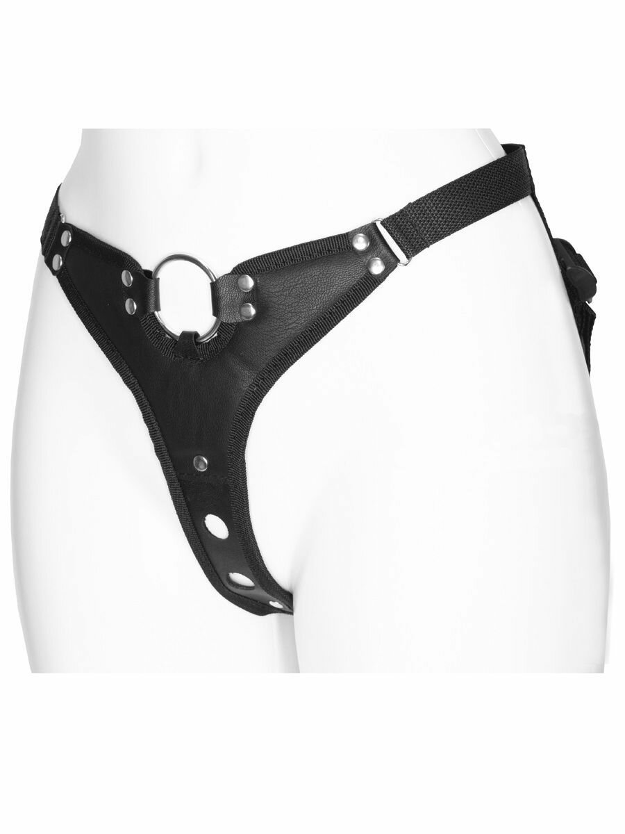 Пояс Harness женский + бандаж, с кольцом для крепления внешней насадки и внутренней насадкой
