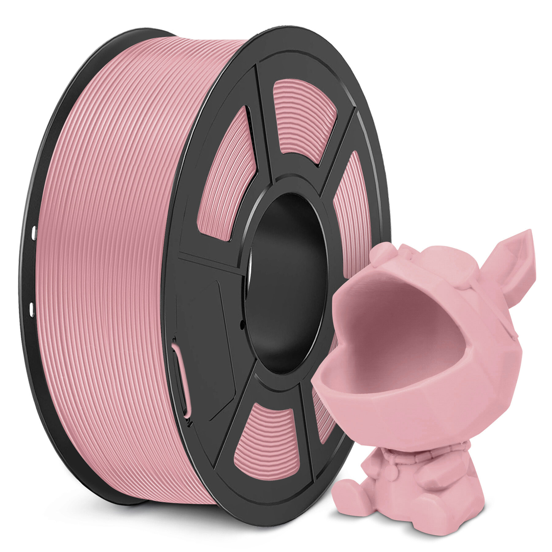 Филамент NVPRINT PLA Meta Pink для 3D печати диаметр 1.75мм длина 330 метров масса 1 кг