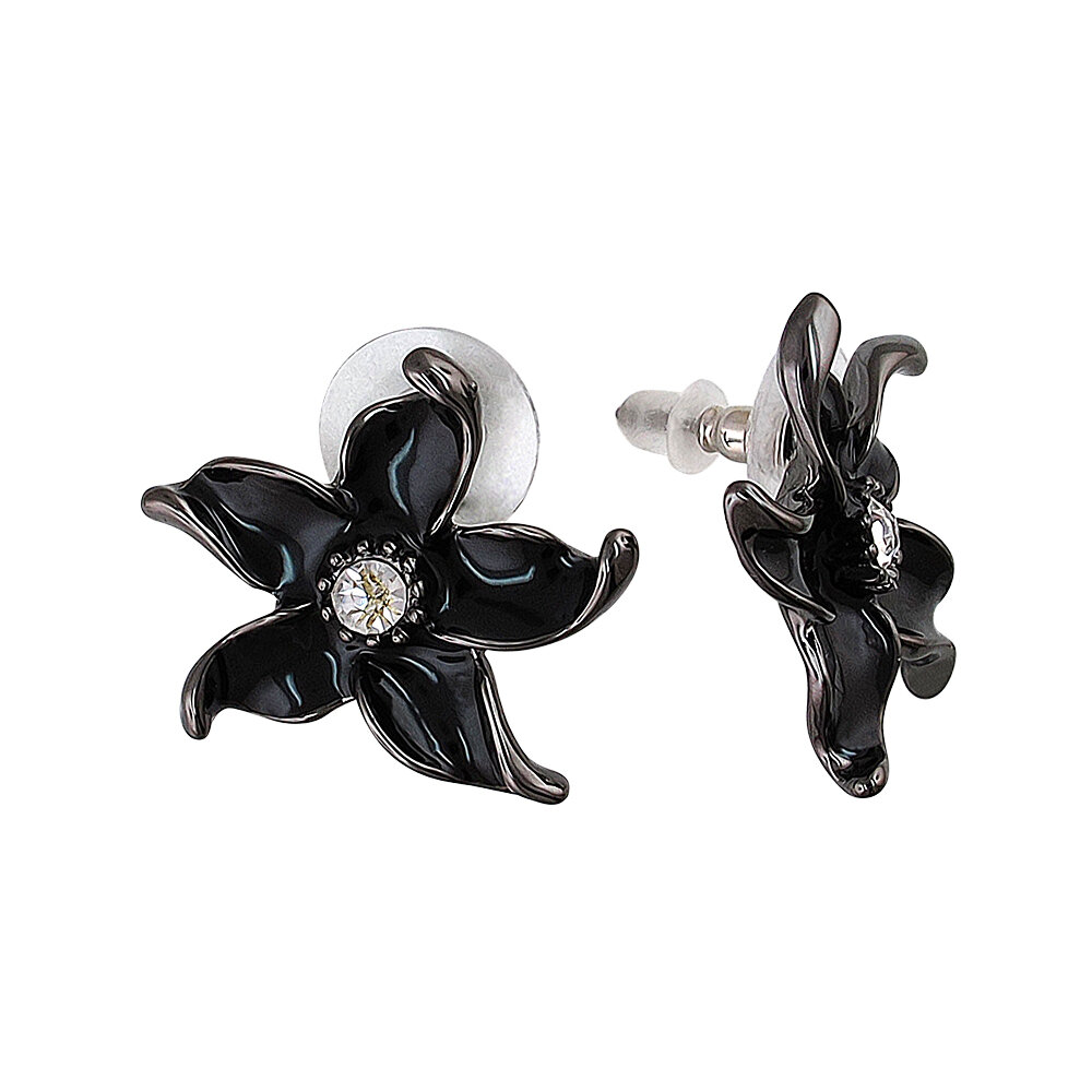 Серьги пусеты, стекло