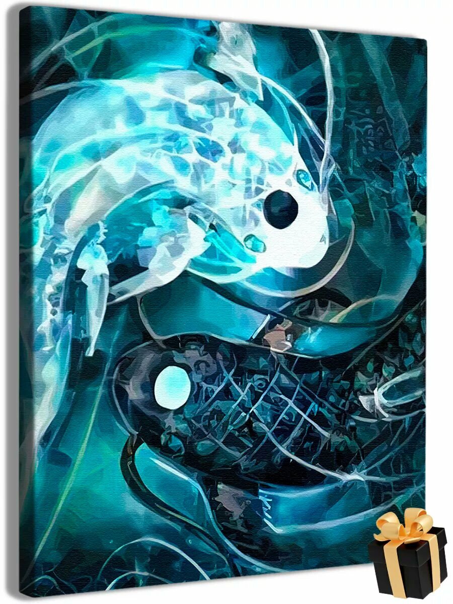 Картина по номерам рыбки