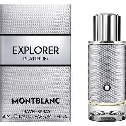 Парфюмерная вода мужская MONTBLANC Explorer Platinum 30 мл. Древесный, амбровый аромат.