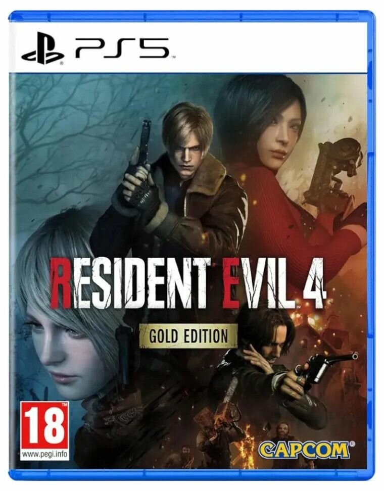 Игра Resident Evil 4 Remake 2023 Gold для PlayStation 5