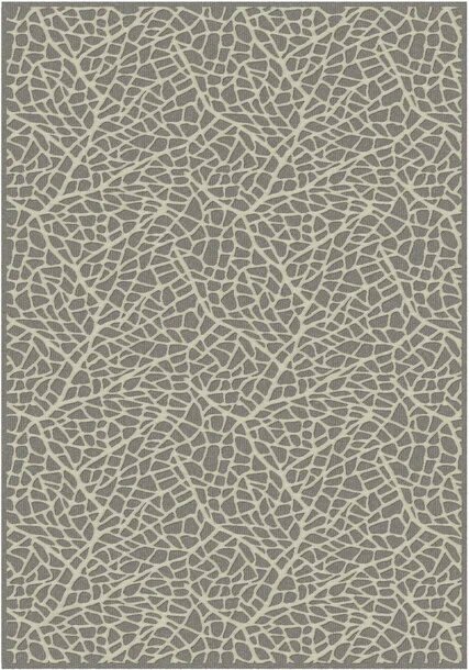 Ковер шерстяной на пол в гостиную в спальню 140х200 см бежевый современный ворс 4 мм 324823 KoverVDom