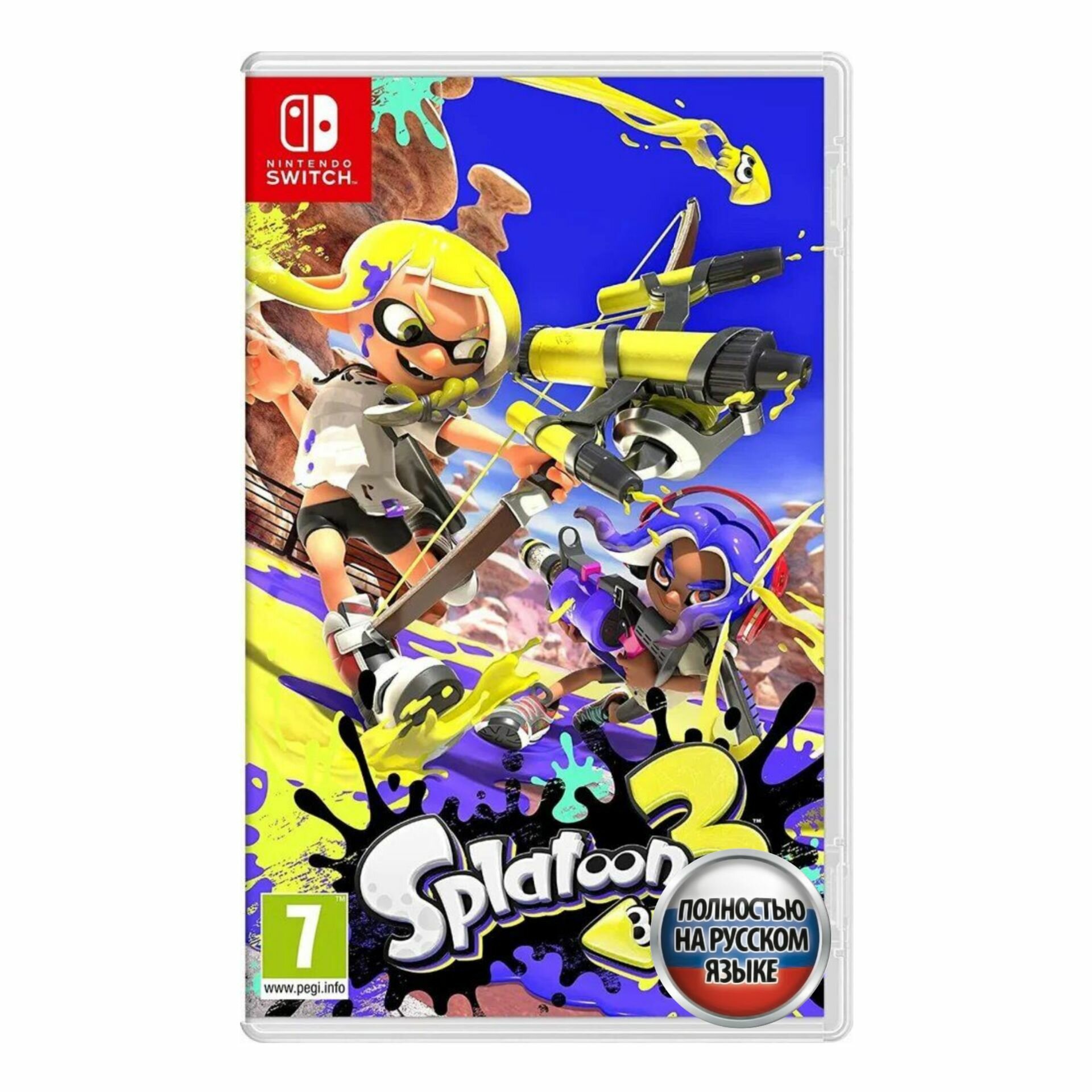 Игра Splatoon 3 (Nintendo Switch, Русская версия)