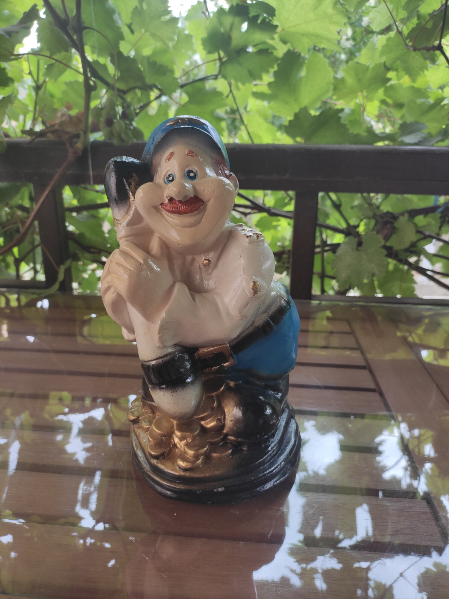 Копилка из гипса "Инспектор ДПС"