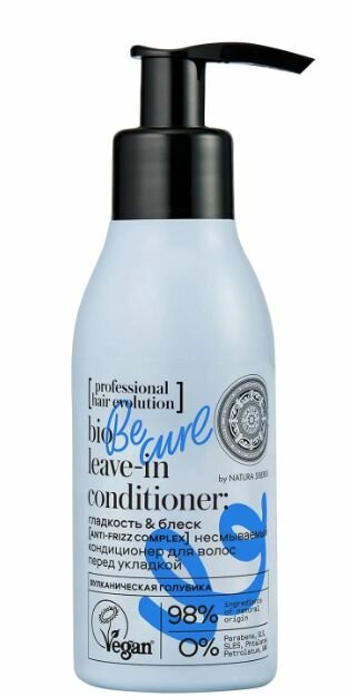 Natura Siberica Кондиционер несмываемый для волос Hair Evolution "Be-curl. Гладкость и Блеск", перед укладкой, 120 мл/