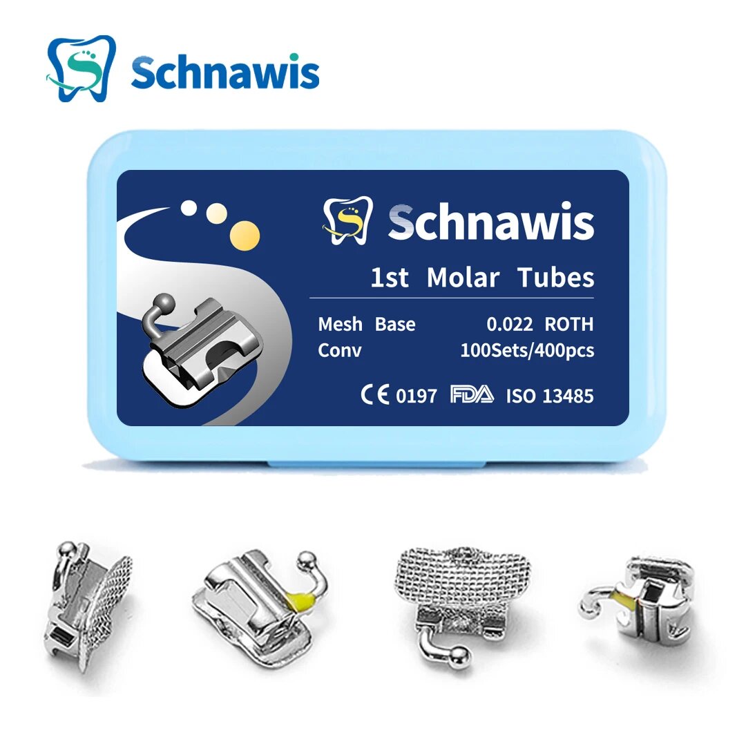 Буккальные трубки Roth MBT 022 018 металлические 0.022 1st ROTH