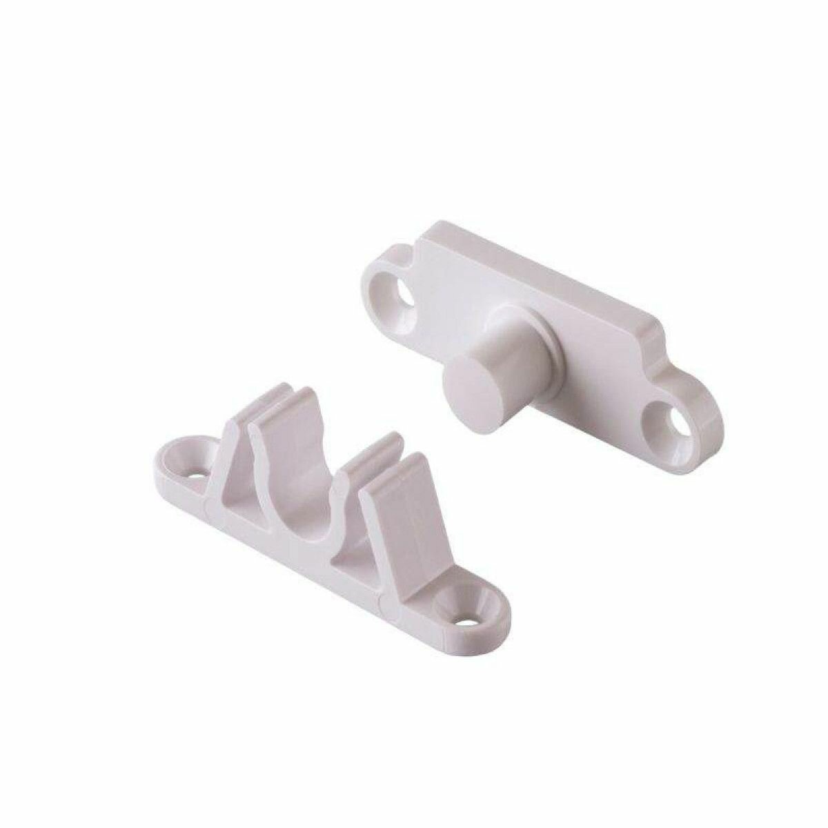 Защелка для МС белая, 2 комплекта