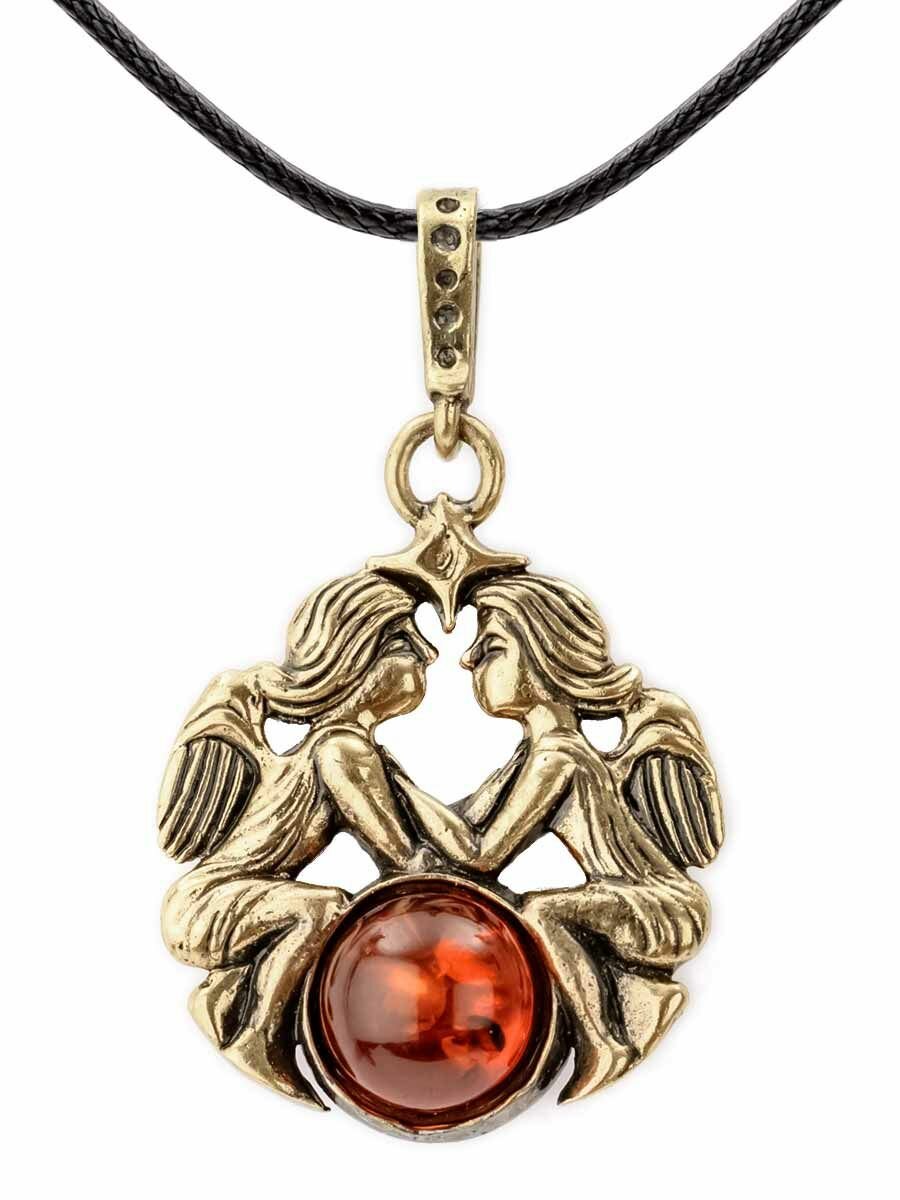 Подвеска, янтарь