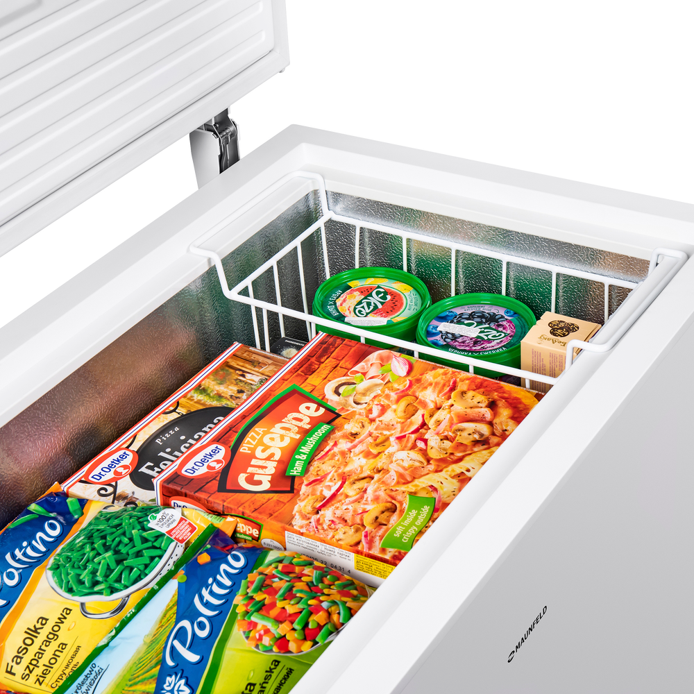 Морозильный ларь Maunfeld MFL200W, высота 82.5 см, 197 л, класс A+, белый, Китай