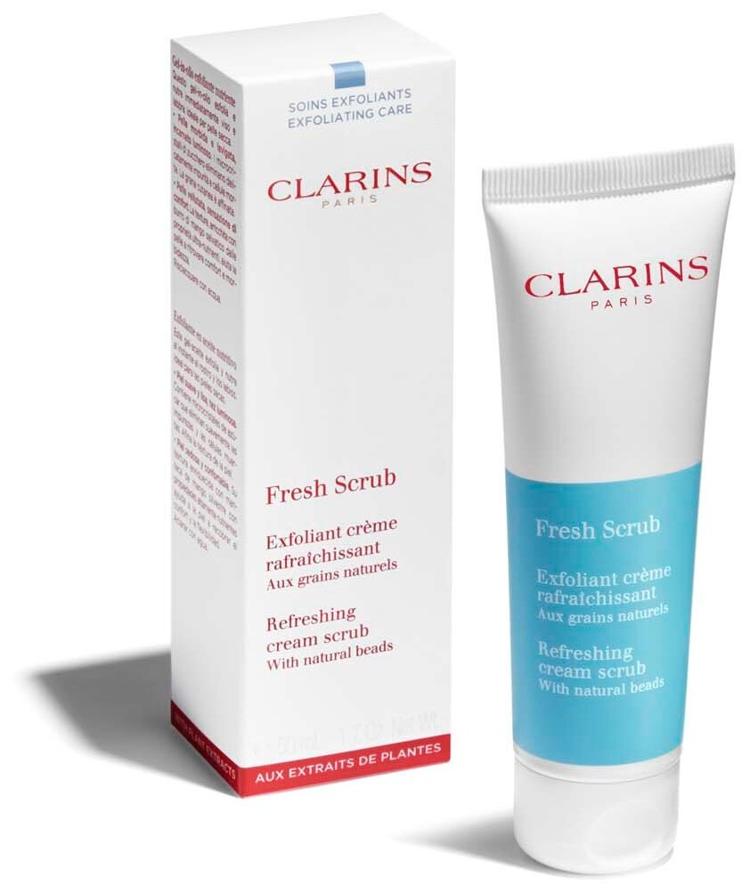 CLARINS Fresh Scrub Крем для лица освежающий отшелушивающий, 50 мл