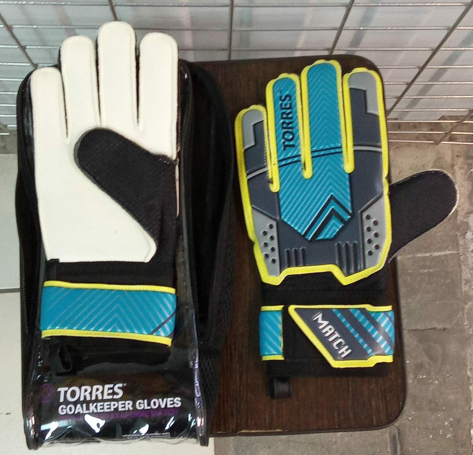Для футбола размер 9 перчатки футбольного вратаря TORRES вратарские