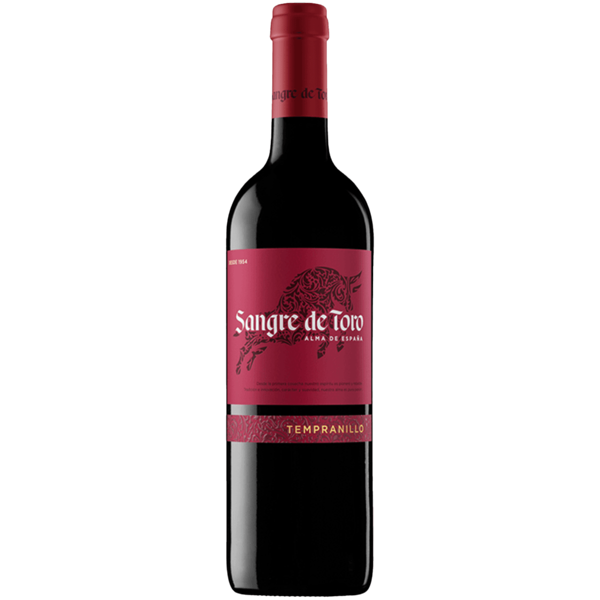 Вино Torres "Sangre De Toro" Tempranillo, красное, сухое, 0,75 л