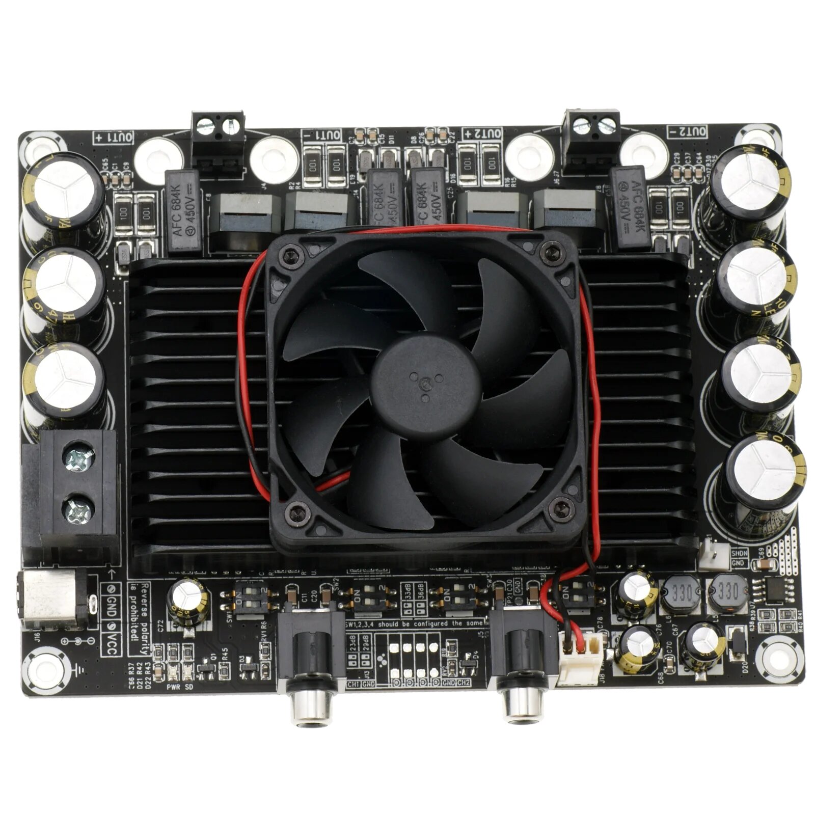 WONDOM Усилитель звука 2х150 Вт для домашней акустики