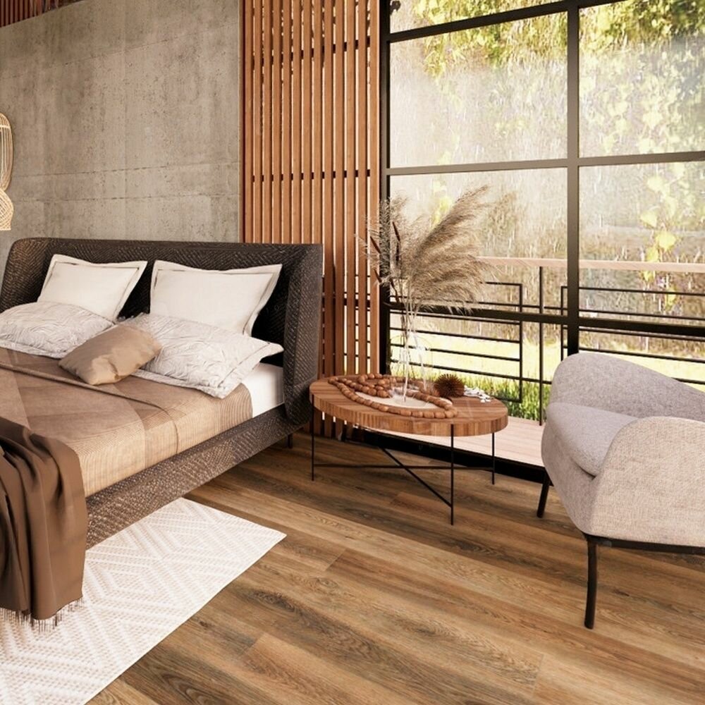 Каменно-полимерная плитка (SPC) ENSTEN Hygge ECO 102-15 Айва (1524х180х4), 2,74 м2