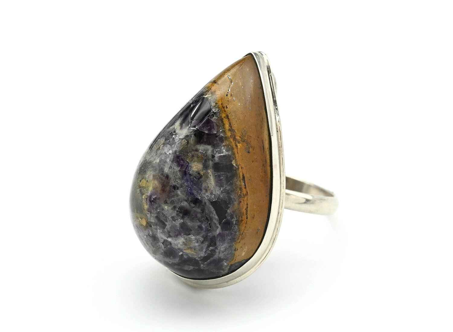 Кольцо, флюорит