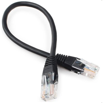 Патч-корд Bion BCL-PP12-1M/BK, 1м (BCL-PP12-1M/BK/BPC-U5E101-1M-BK)