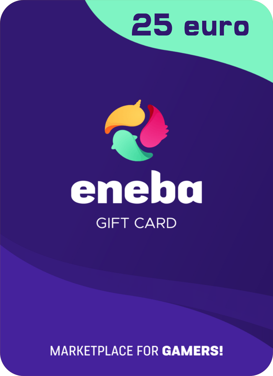 Подарочная карта ENEBA 25€ Глобал / Gift Card ENEBA 25 Euro Global