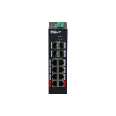 Управляемый промышленный коммутатор Dahua DH-HS4412-8ET-120