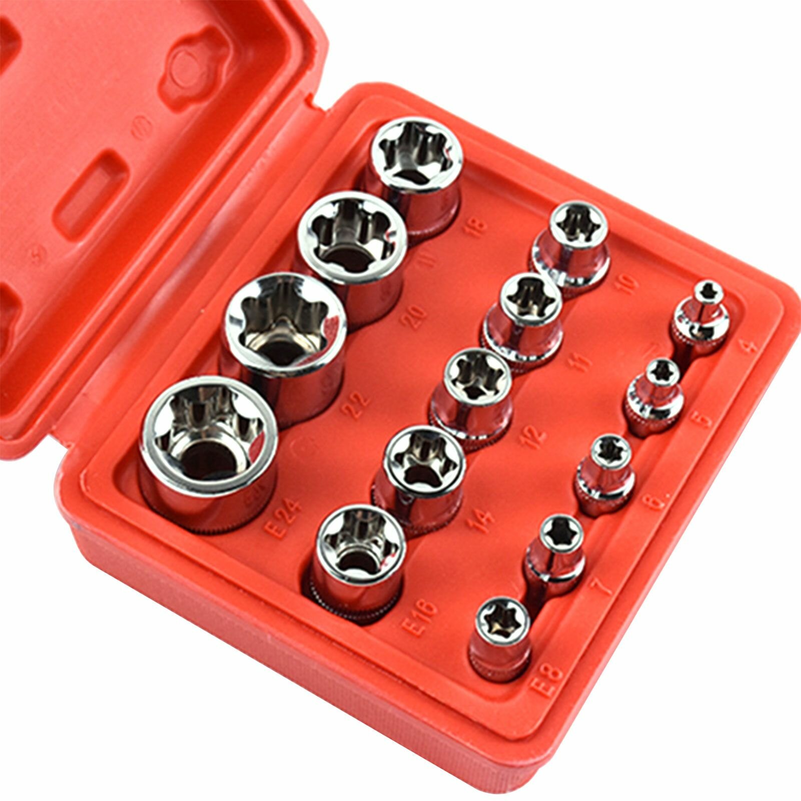 Набор головок E Torx из 14 головок